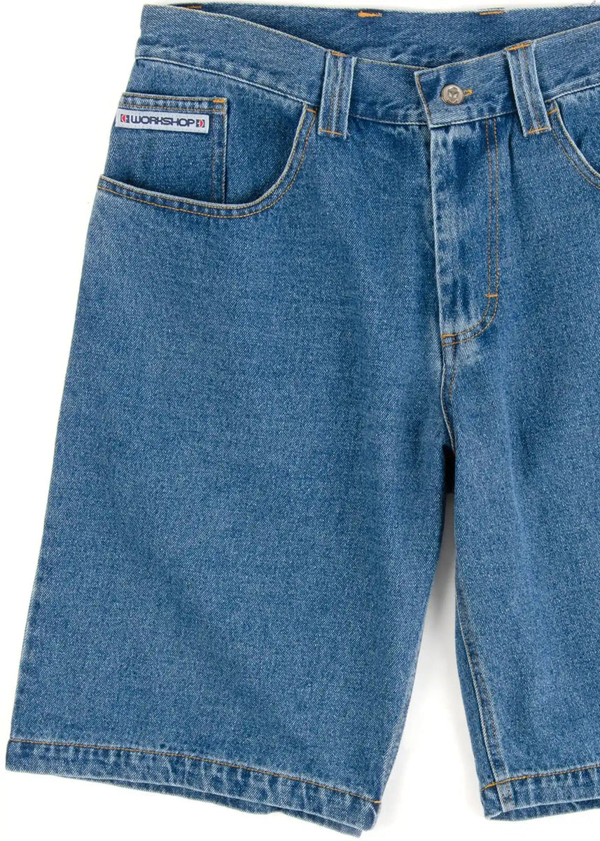Alien Workshop Jorts Jeans Shorts Blue Denim – Freedom Skateshop