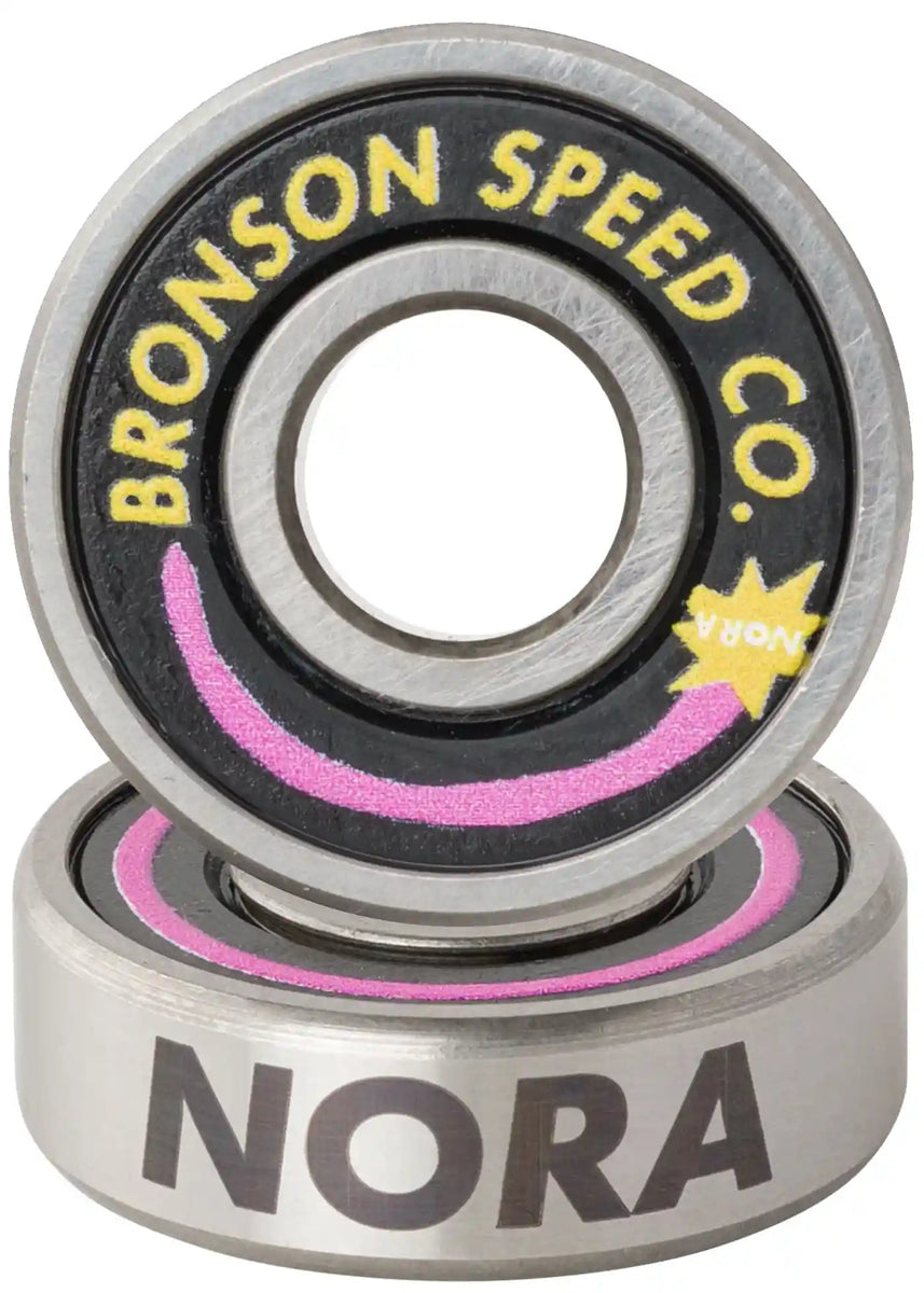 Bronson Nora Pro G3 Speed Bearings – Freedom Skateshop