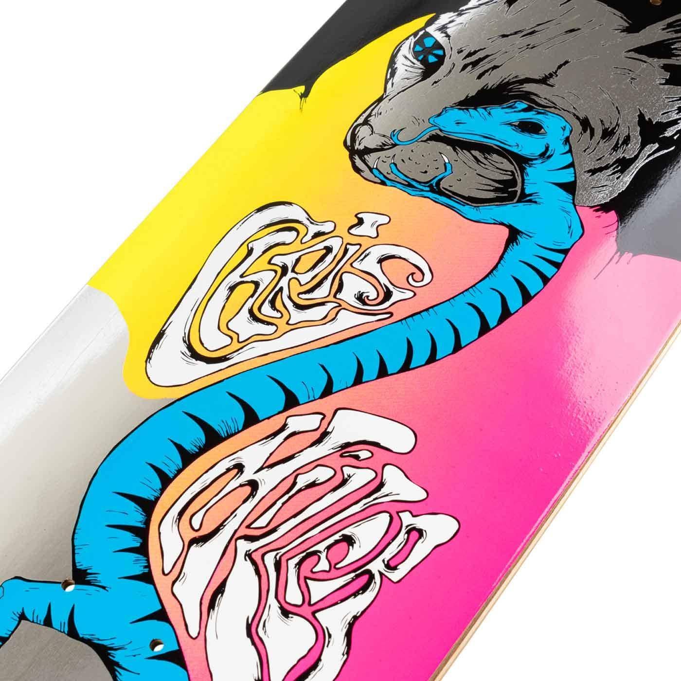 Welcome Miller Left Eye On Catblood 2.0 8.75 Deck Black Silver Foil ...